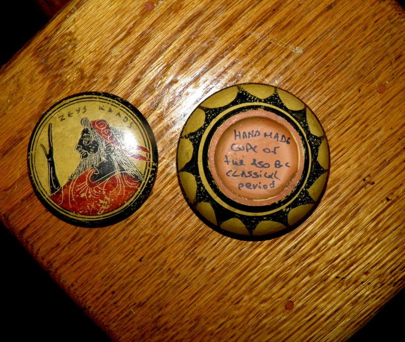 Vintage Souvenir Clay Hand Made Copy of Tue Aso BC Classical - Etsy