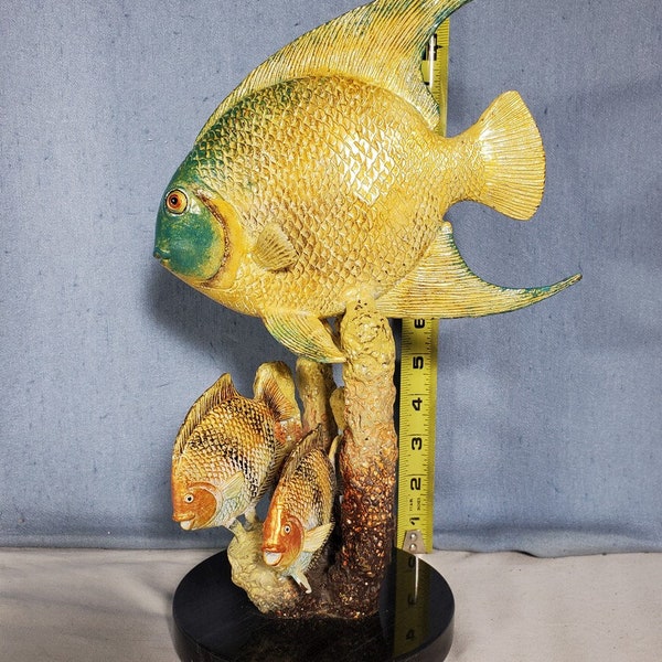 Tropical Fish Statue - Etsy