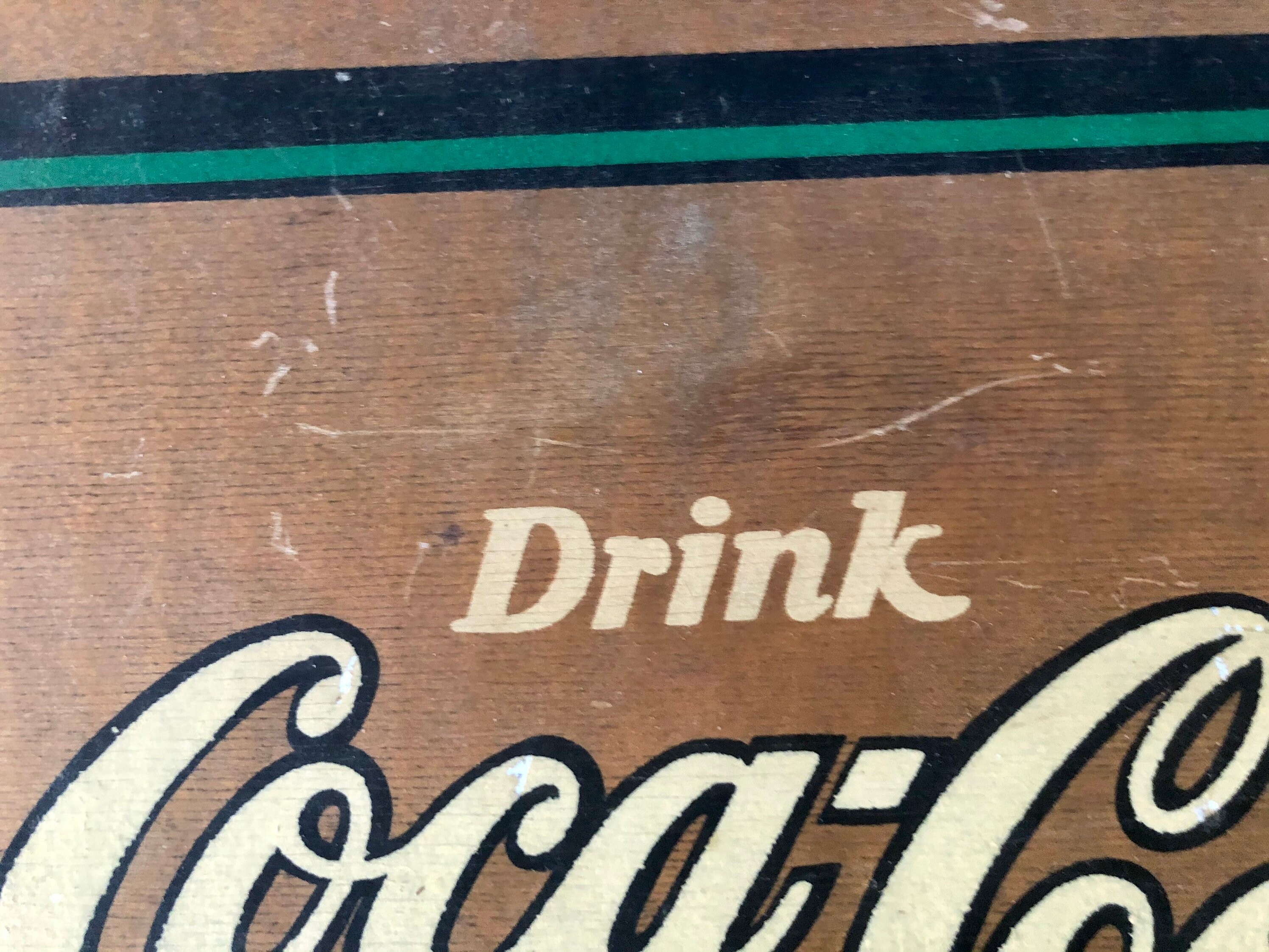 Vintage Framed Wooden Coca-Cola Sign/Home Décor/Memorabilia | Etsy