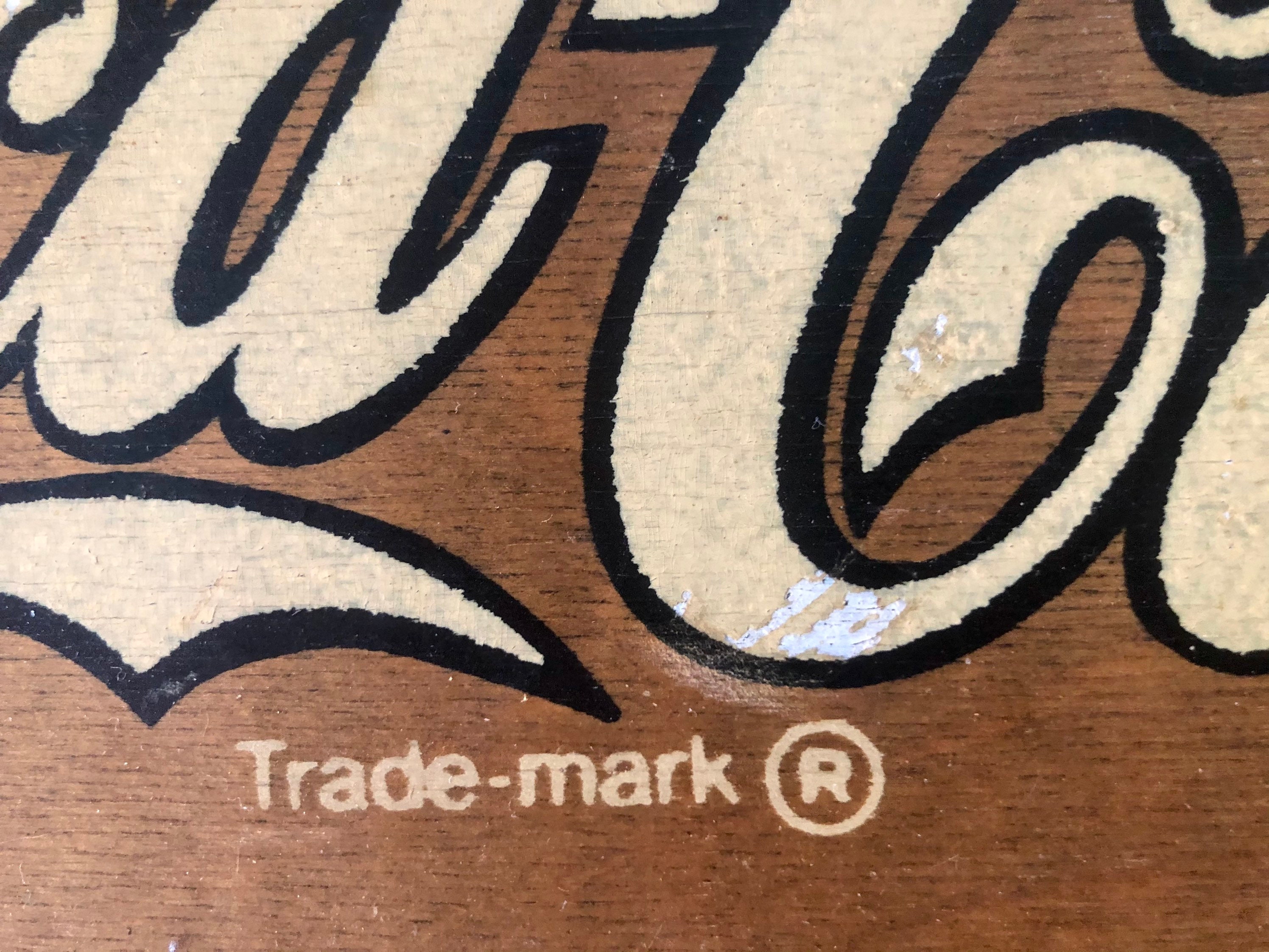 Vintage Framed Wooden Coca-Cola Sign/Home Décor/Memorabilia | Etsy