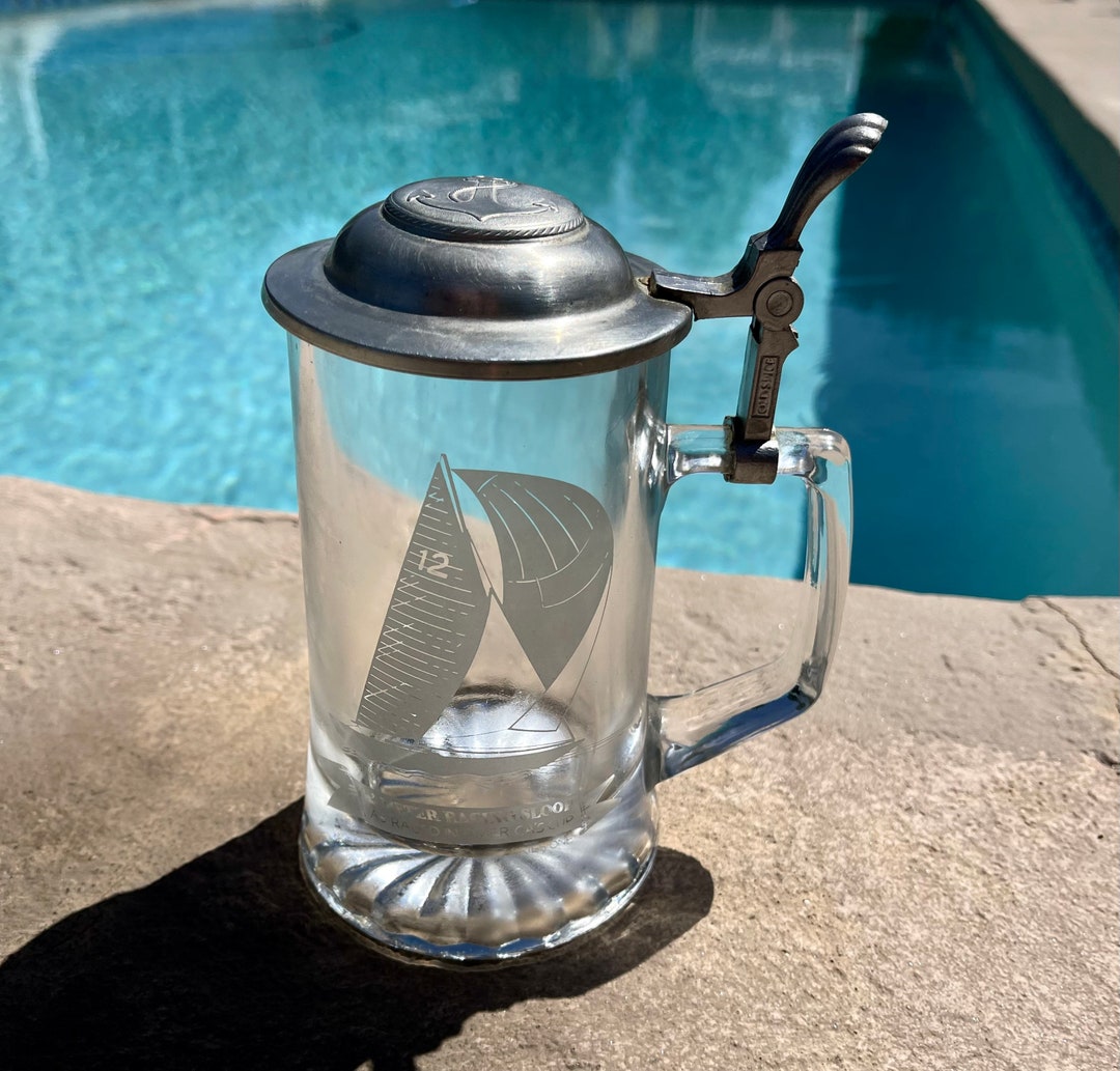 Vintage Series One 12 Meter Racing Sloop Etched Beer Stein - Etsy
