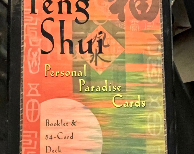 Vintage Feng Shui Personal Paradise Cards large Card Deck - Etsy