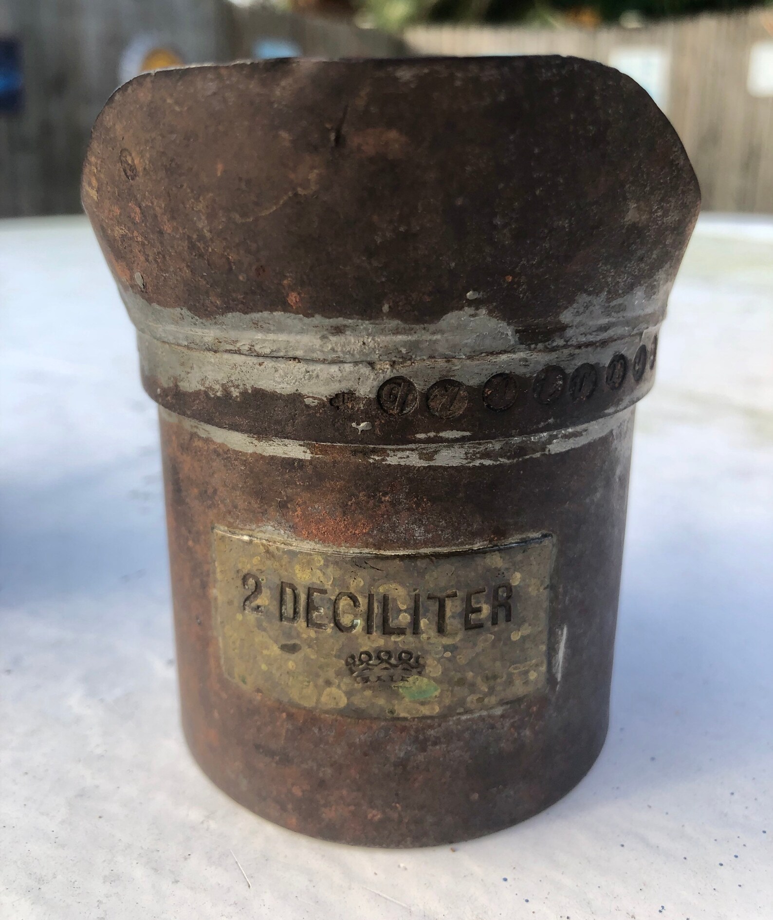 Rare Antique Set of 3 Metal Calibrated Dutch Measuring Cups/ - Etsy