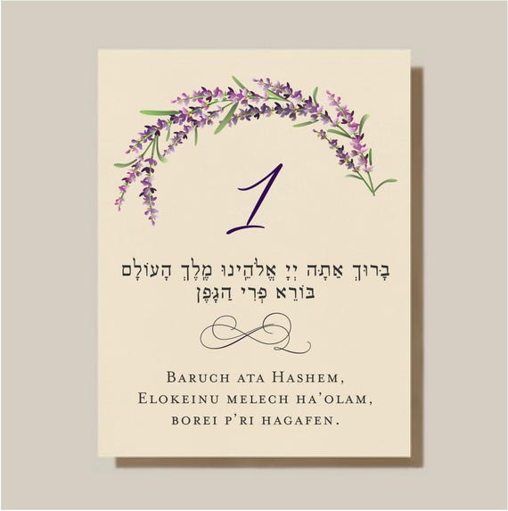 Jewish wedding 7 blessings 60 photos - Vianawedding.com