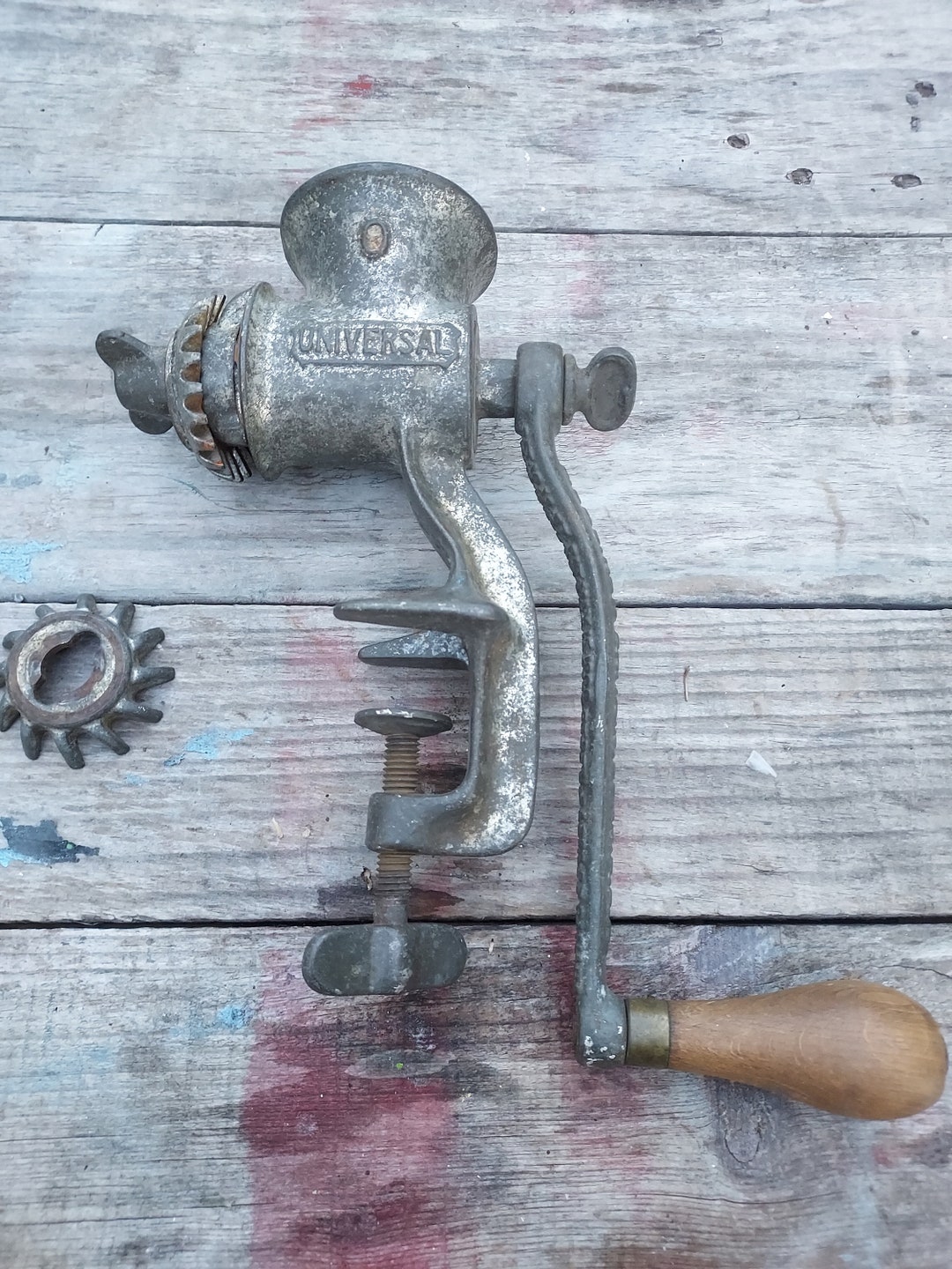 Vintage Universal #0 Food Chopper Processor Grinder Antique C. 1900's ...