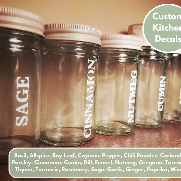 Kitchen Cupboard Labels - Etsy