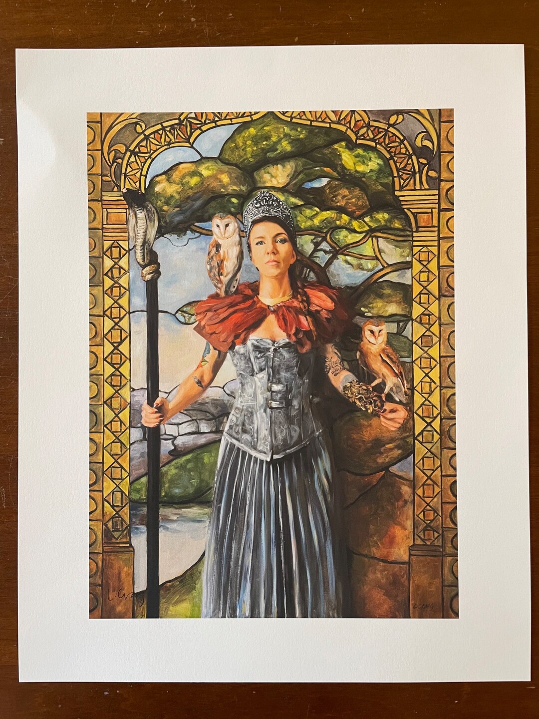 Giclée Print the Chariot Tarot Reimagined Original Art - Etsy