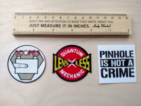 Pinhole Sticker Variety Pack | Etsy