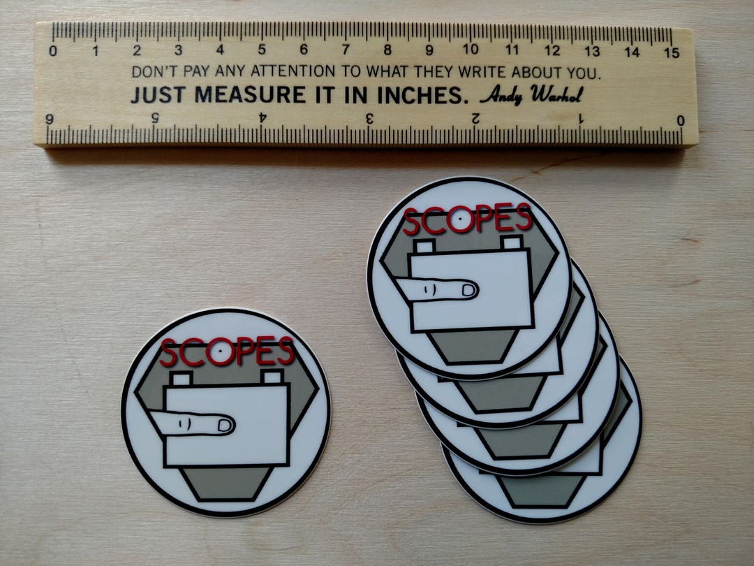 SCOPES Seattle Camera Obscura Photography Enthusiasts Society Sticker ...