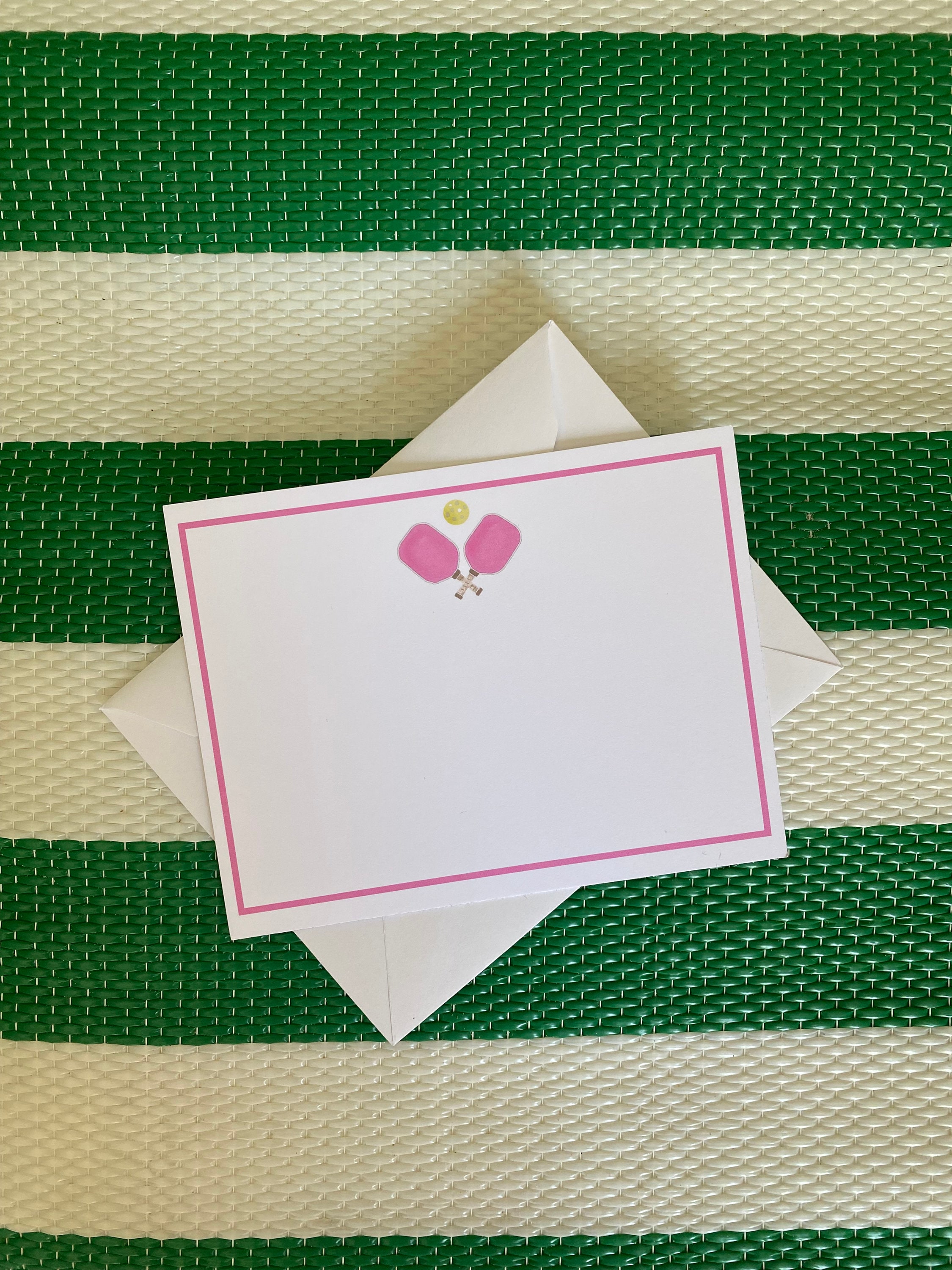 Pickleball Note Cards Boxed Set Pickleball Notecards Thank You Notes ...