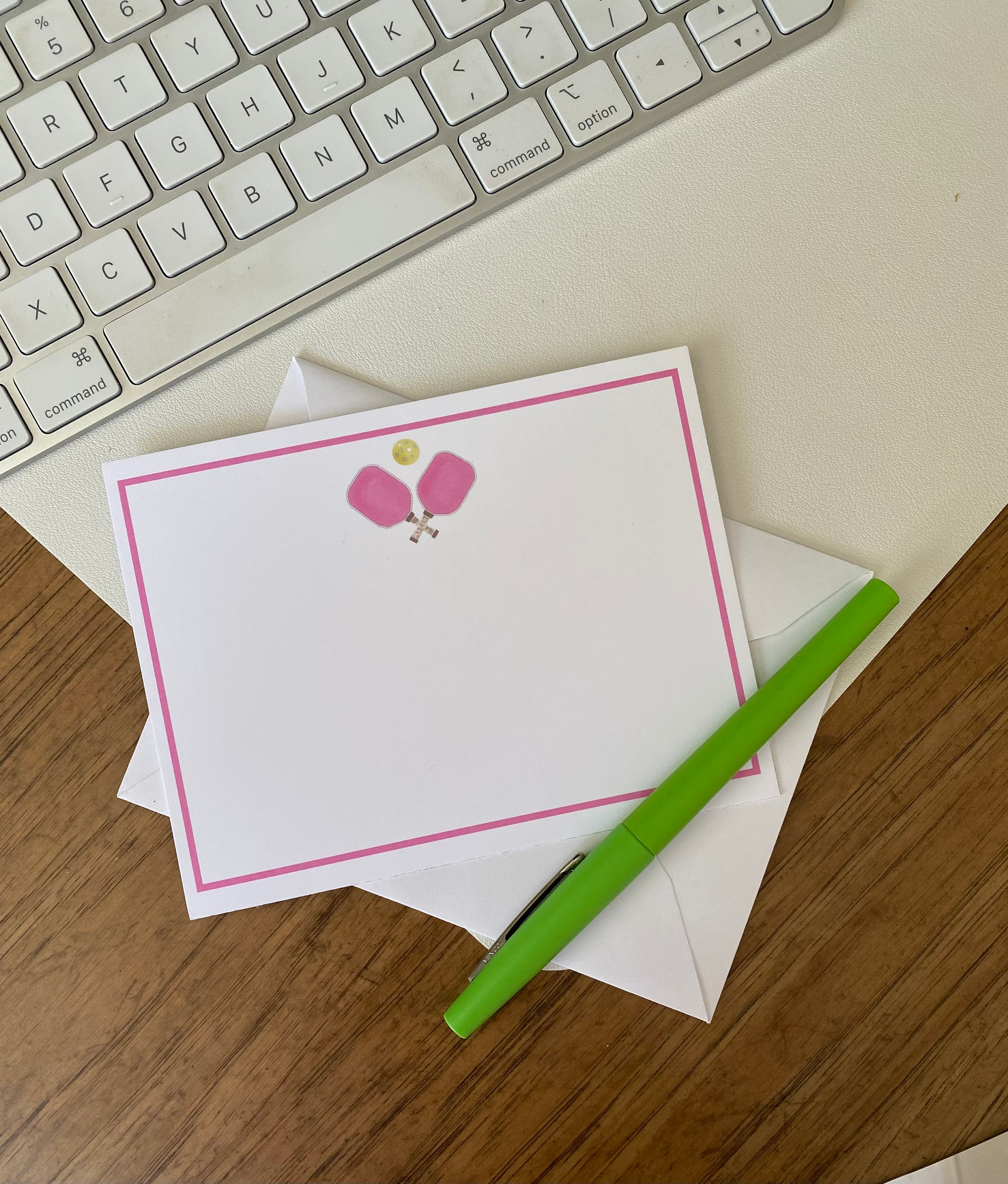 Pickleball Note Cards Boxed Set Pickleball Notecards Thank You Notes ...