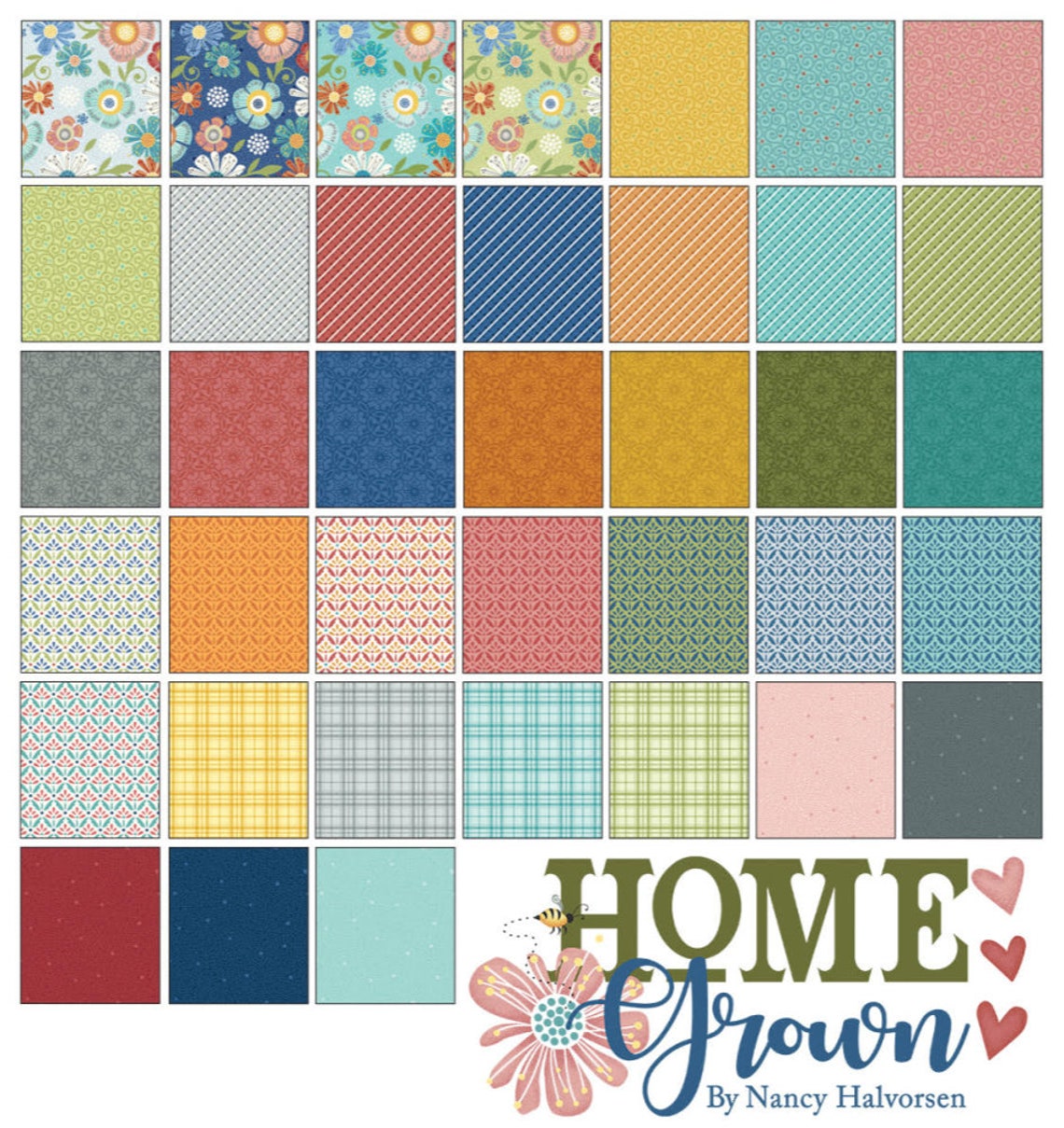 Home Grown By Nancy Halverson For Benartex 6806 84 Etsy