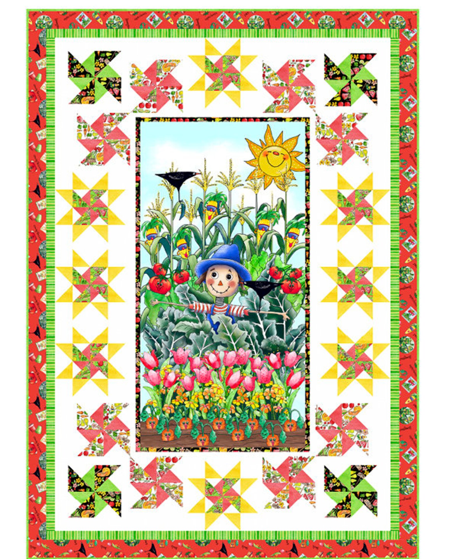 Vegetable Medley by Desiree's Designs for QT Fabrics 287010 P - Etsy