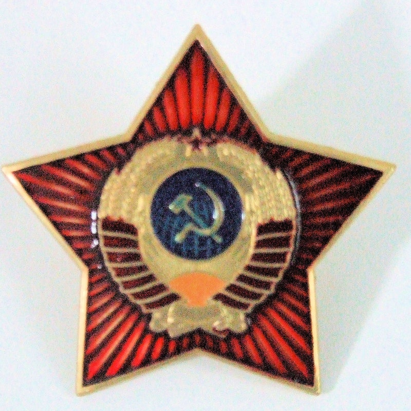 Russian Pin Badge - Etsy