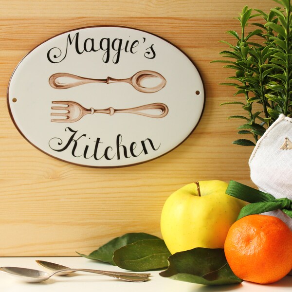 Personalized Kitchen Signs - Etsy