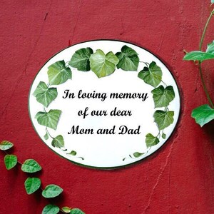 In Memory of Sign Condolence Gift Loss of Mother Tile for - Etsy