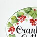 Cranberry Custom Cottage Name Sign, Ceramic House Sign, Welcome Sign ...