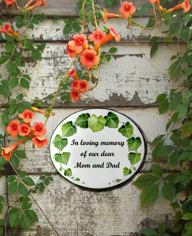 In Memory of Sign Condolence Gift Loss of Mother Tile for - Etsy