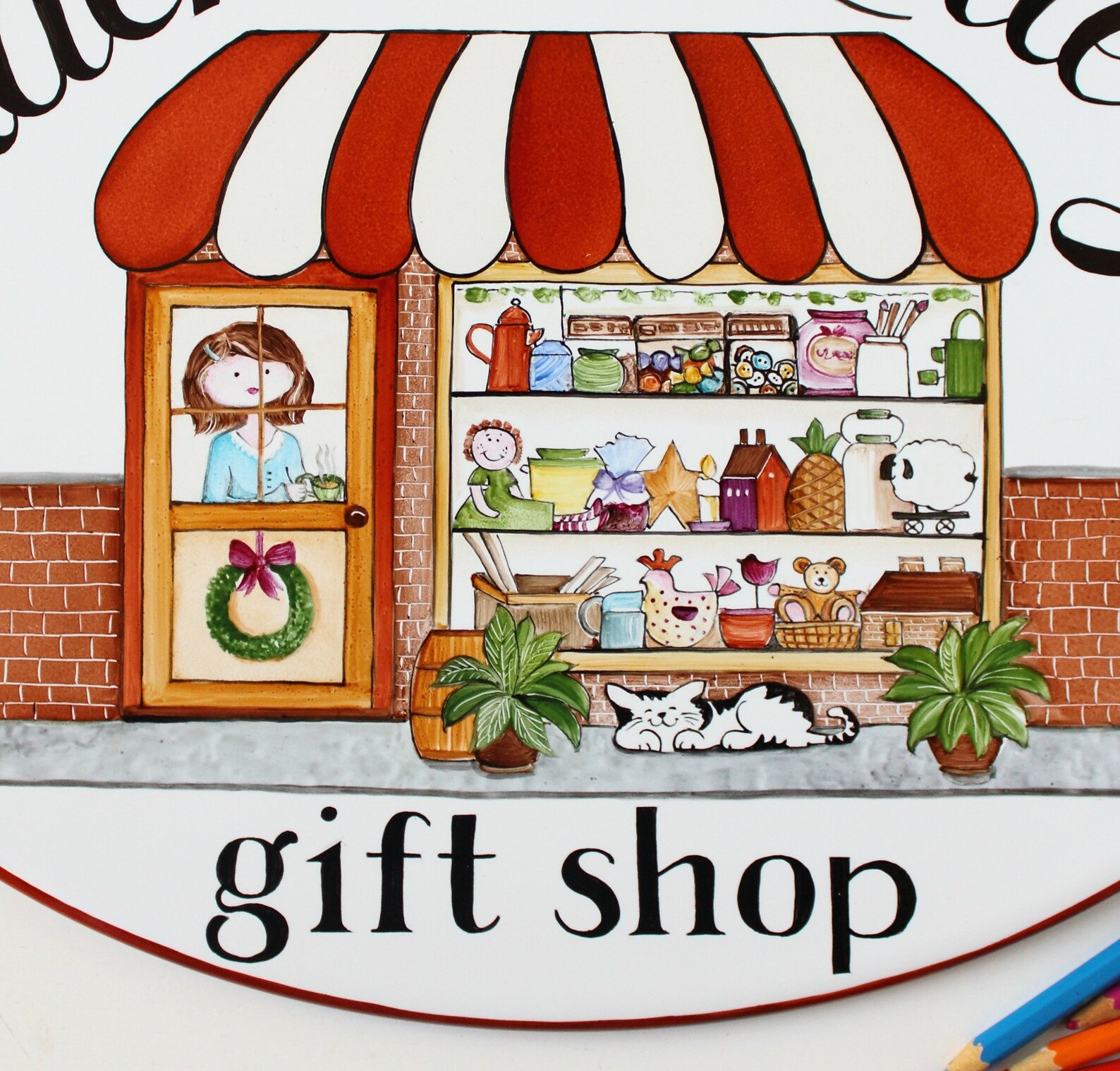 Outdoor Business Sign for Wall Personalized Shop Signs With - Etsy Canada