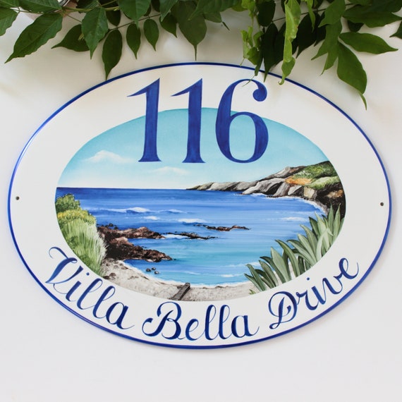 Ceramic House Address Signs