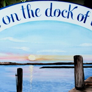 Sunset Personalized Home Sign Outdoor, Lake House Sign, Custom Address ...