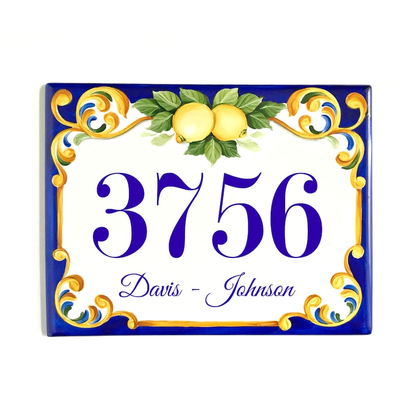Tile House Numbers - Etsy