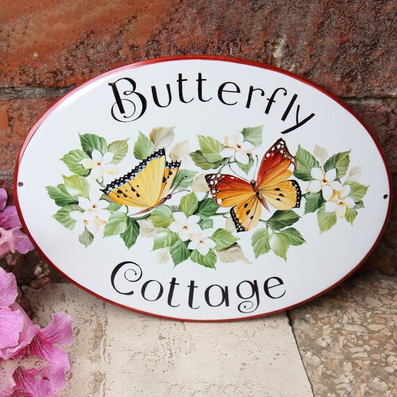 Butterfly Name Plates