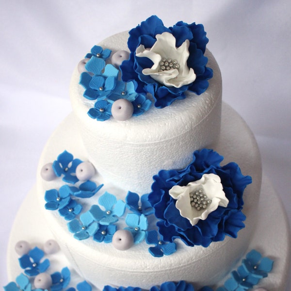 Fondant Hydrangea - Etsy