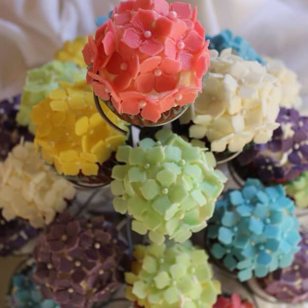 Fondant Hydrangea - Etsy
