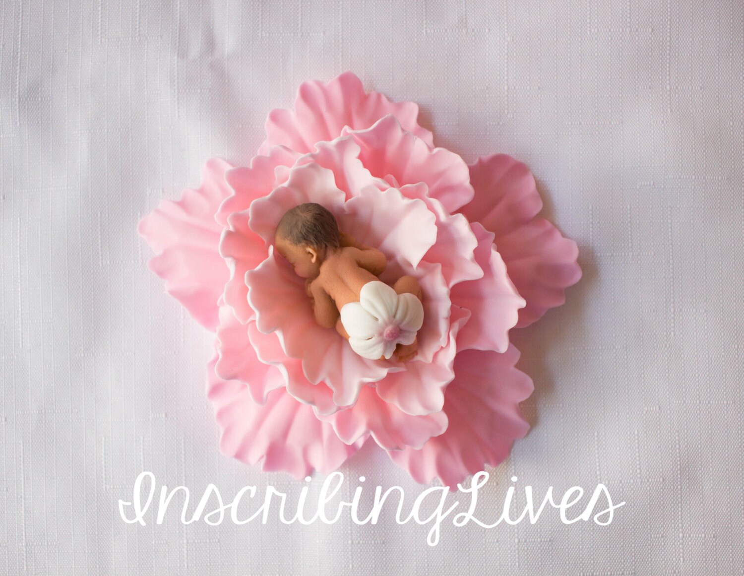 fondant baby cake topper Baby shower cake topper baby on | Etsy