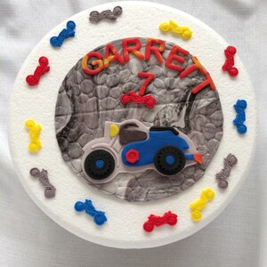 Motorcycle Cupcake Toppers 36pcs Edible Fondant Cake Topper Bike Cup ...