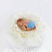 Baby Boy Cake Topper Fondant Baby Cake Decorations 3D Figure Baby on a ...