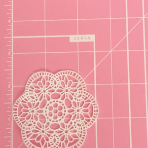 Sugar Doilies, 12pcs of 2.25", Edible Doily Tea or Coffee Cake Lace ...