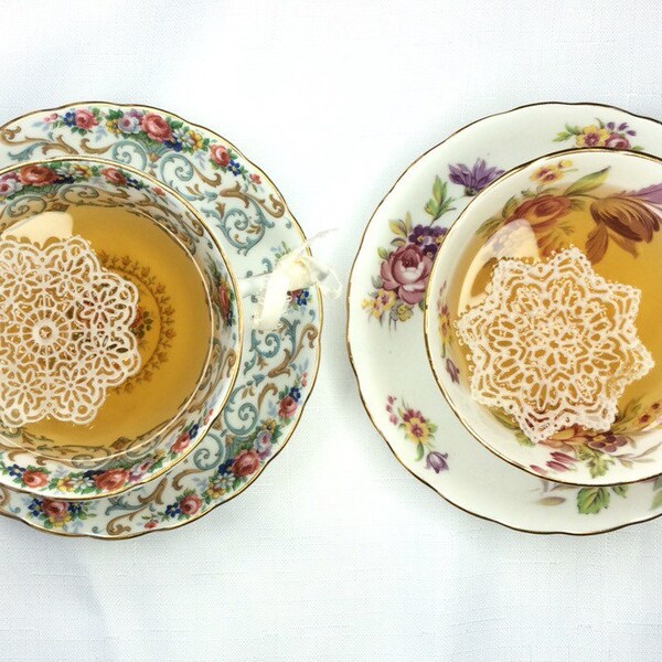 Sugar Doilies for Tea - Etsy