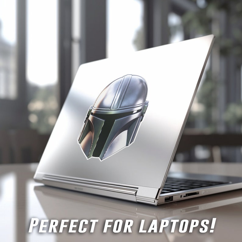 Mandalorian Sticker Premium Vinyl Waterproof Sticker. Gift - Etsy