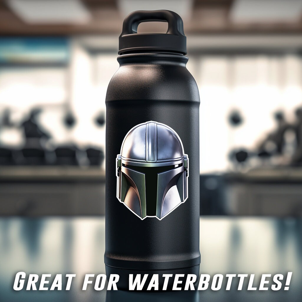 Mandalorian Sticker Premium Vinyl Waterproof Sticker. Gift - Etsy