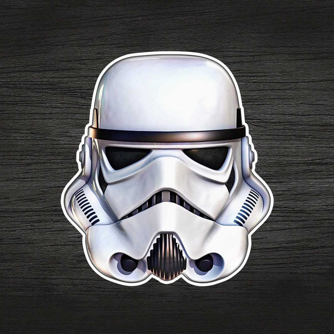 Stormtrooper Sticker! Premium Vinyl Waterproof Sticker Gift Him Her ...