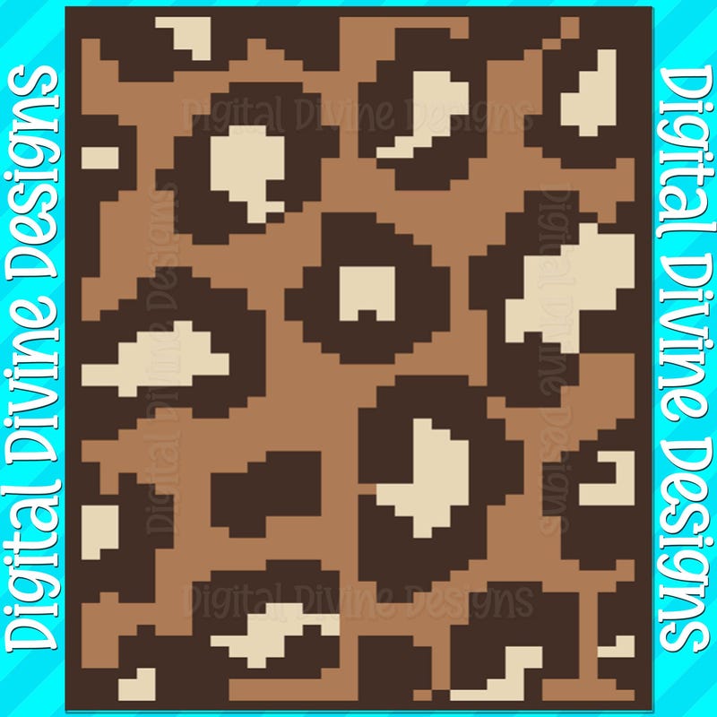 Leopard Chunky Blanket - Etsy