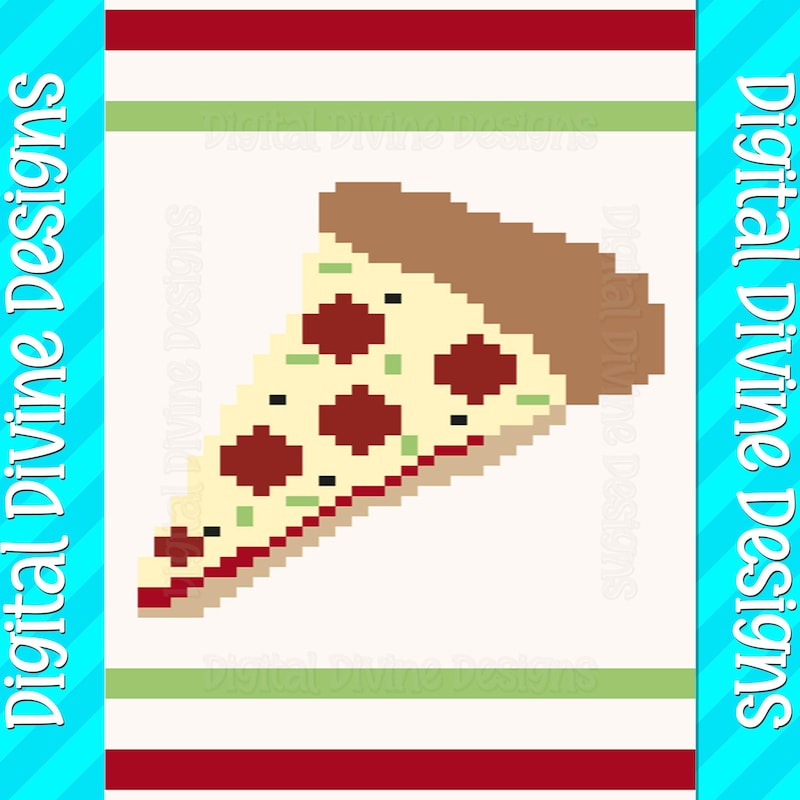 Pizza Knitting Pattern - Etsy