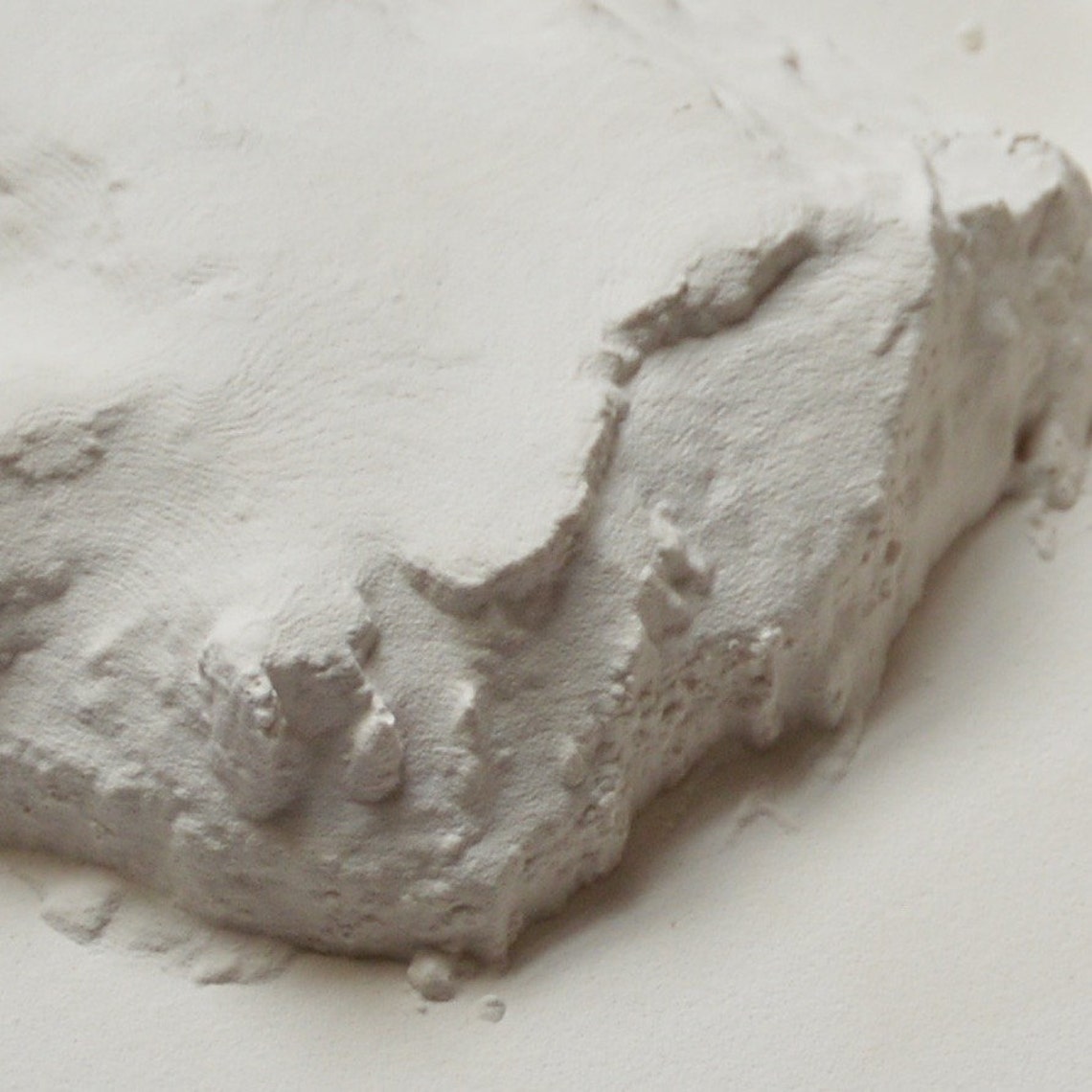 Tintagel Island, 3D Map, Framed Relief Map, Topography, Coast, Cornwall ...