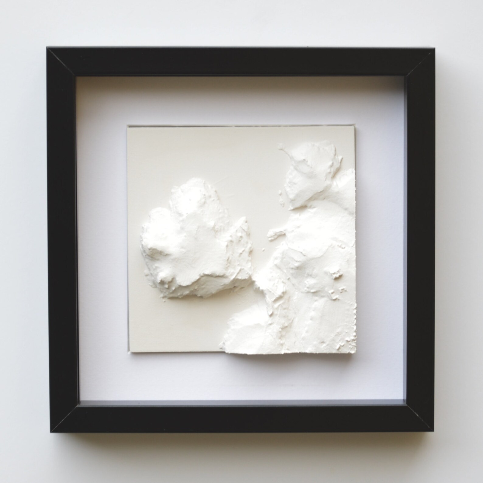 Tintagel Island, 3D Map, Framed Relief Map, Topography, Coast, Cornwall ...