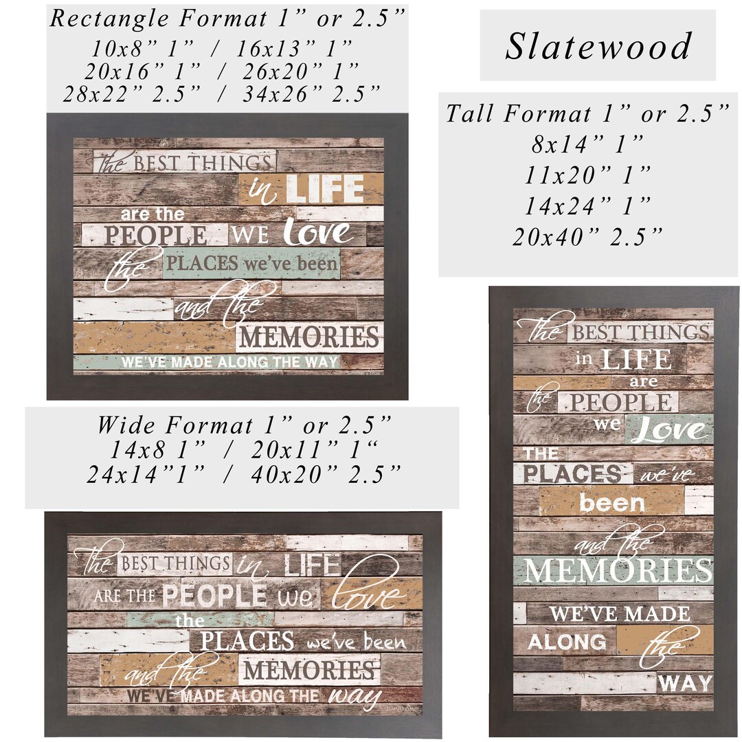Rustic Wood Plank Wall Art, Inspirational Quote, Farmhouse Home Decor ...