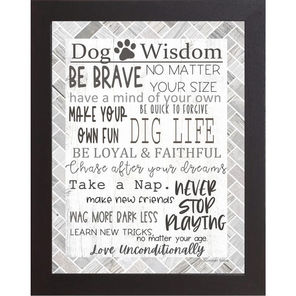 Dog Wisdom - Etsy
