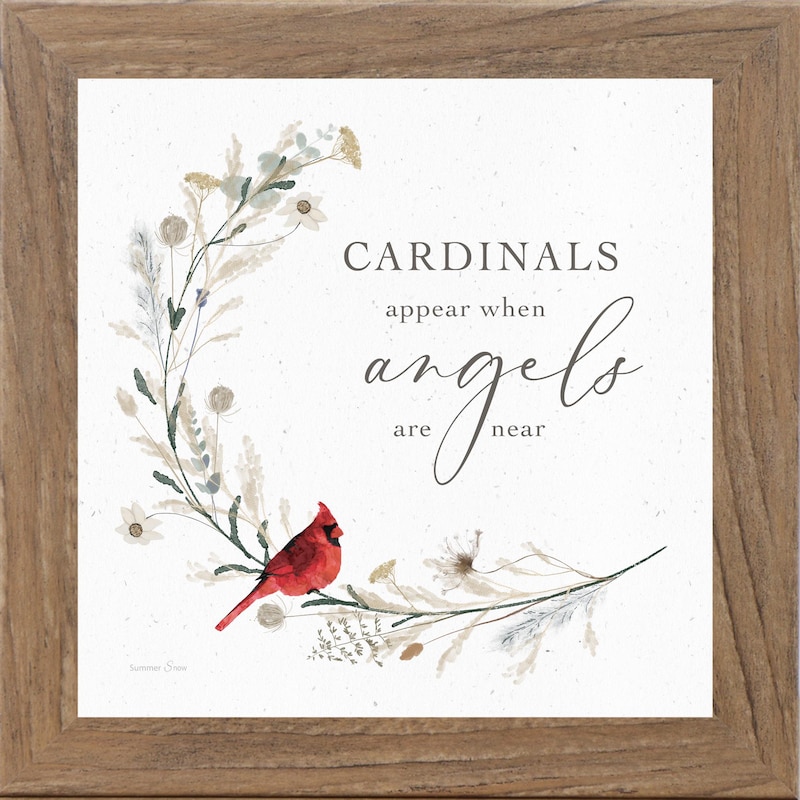 Cardinals Appear When Angels Are Near Svg - Etsy