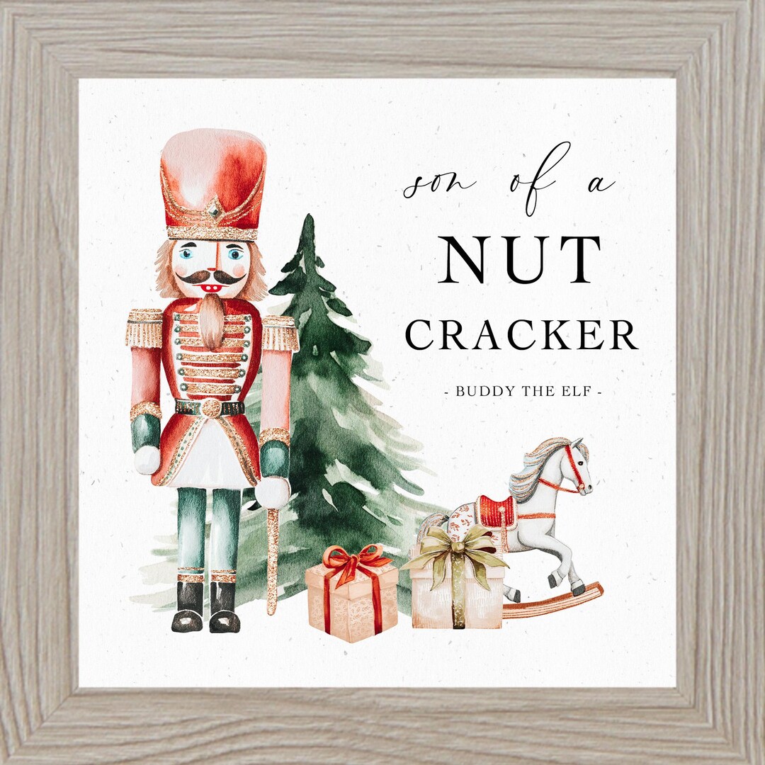 Son of A Nut Cracker Buddy the Elf by Summer Snow SN178 - Etsy