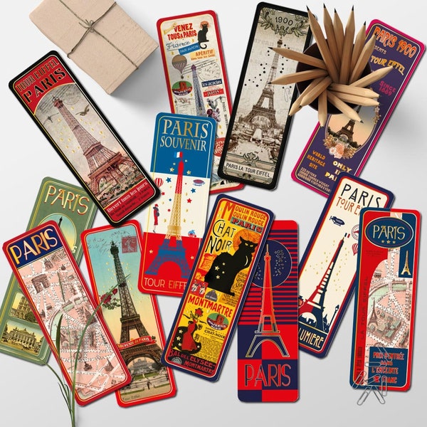 French Bookmarks - Etsy