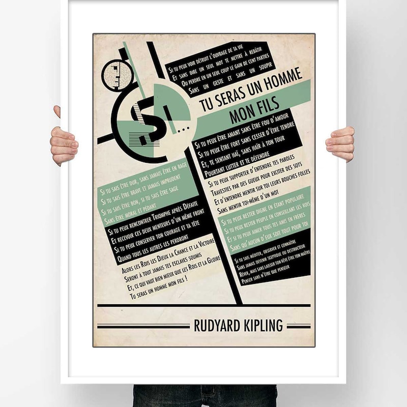 Kipling If Poster - Etsy