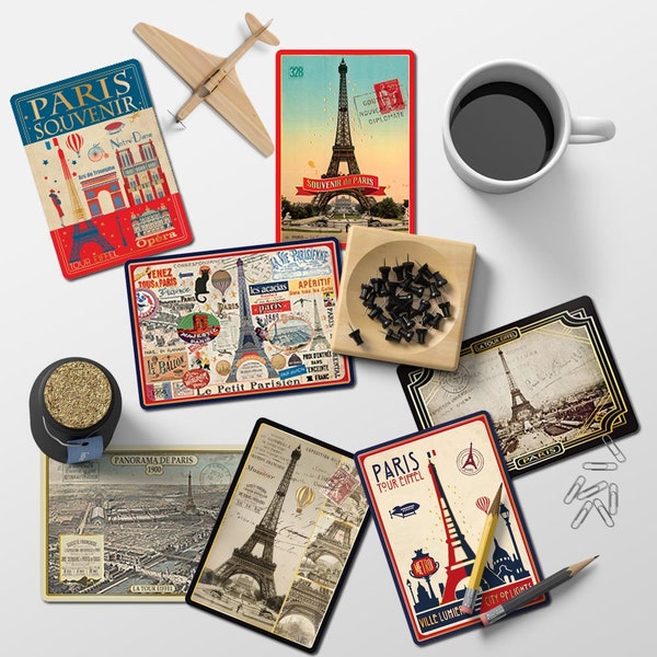 Paris Postcards - Etsy