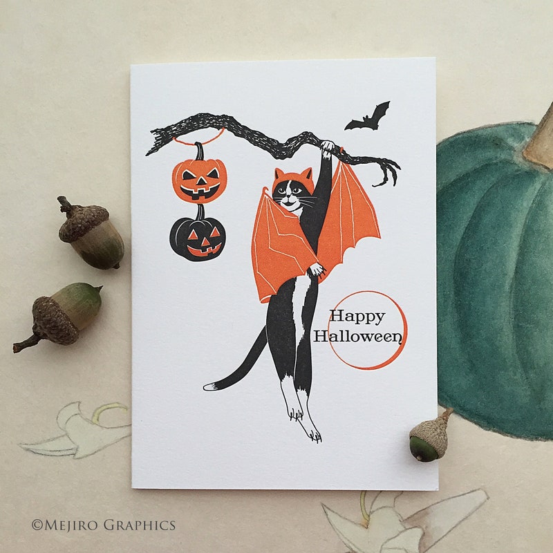 Funny Halloween Card - Etsy