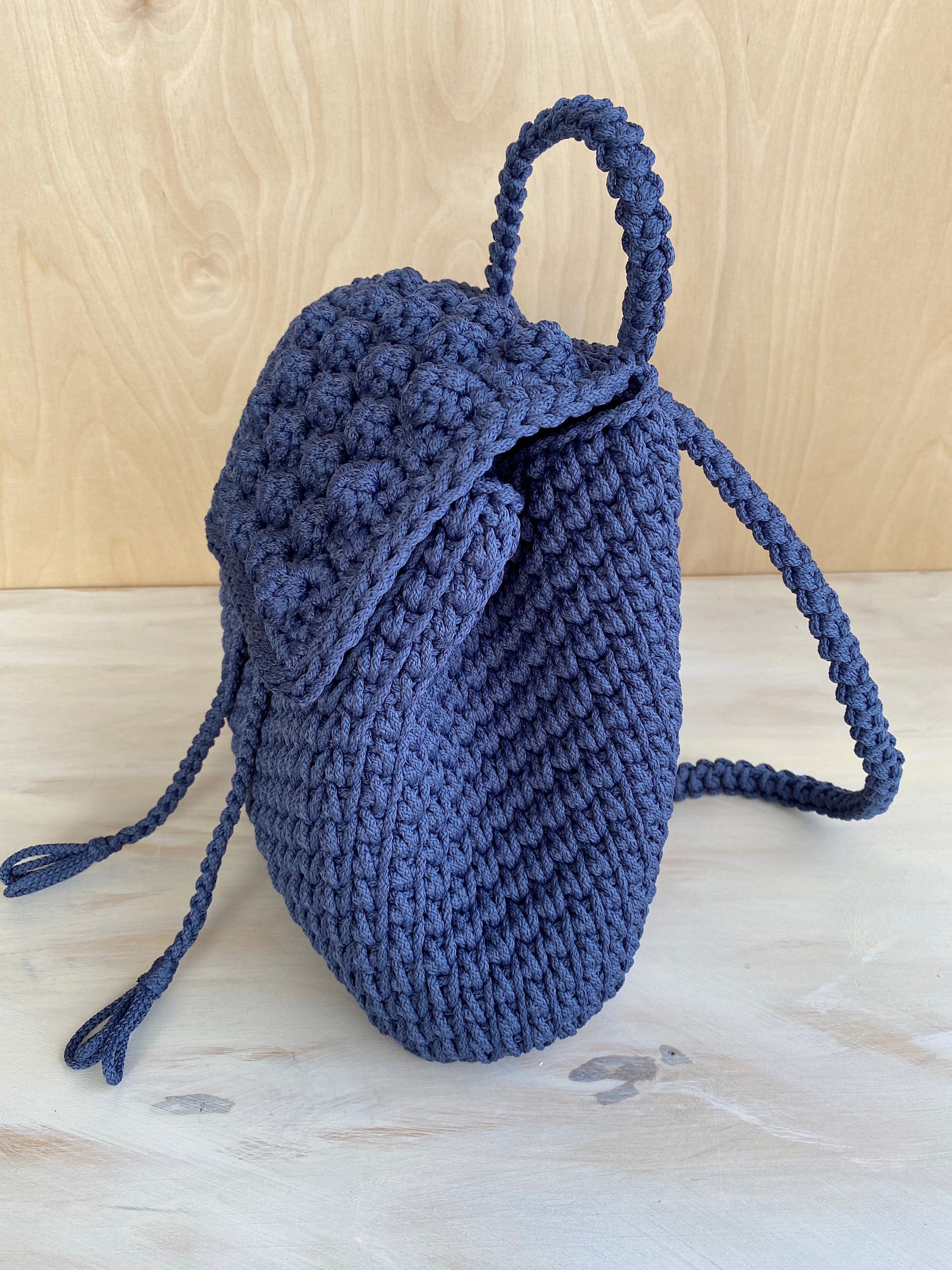 Crochet Backpack - Etsy